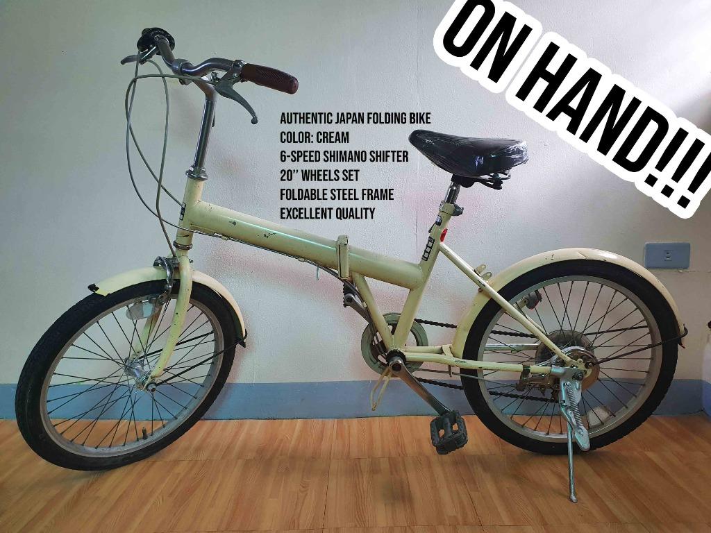 Authentic Japan Surplus Folding Bike For Sale, Sports Equipment ...