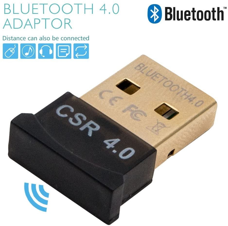 Bluetooth CSR 4.0 Dongle USB Adapter Plug and Play For For Windows 10 / ...