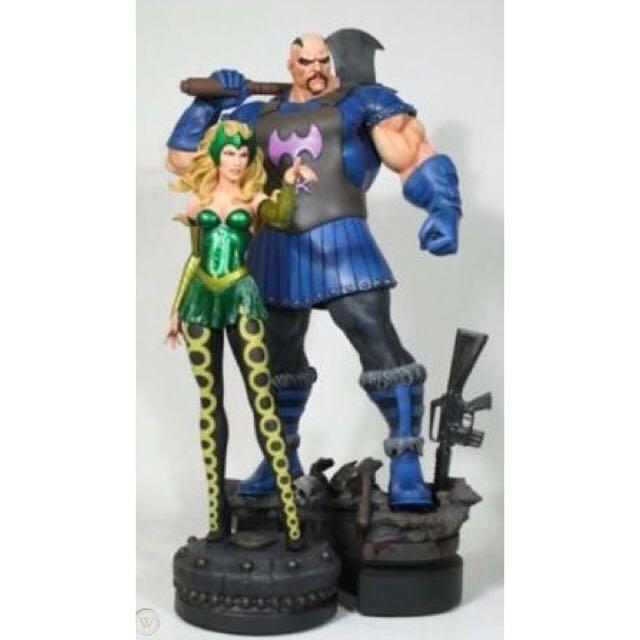 Bowen Designs Enchantress and Executioner Statue Set, Hobbies & Toys ...