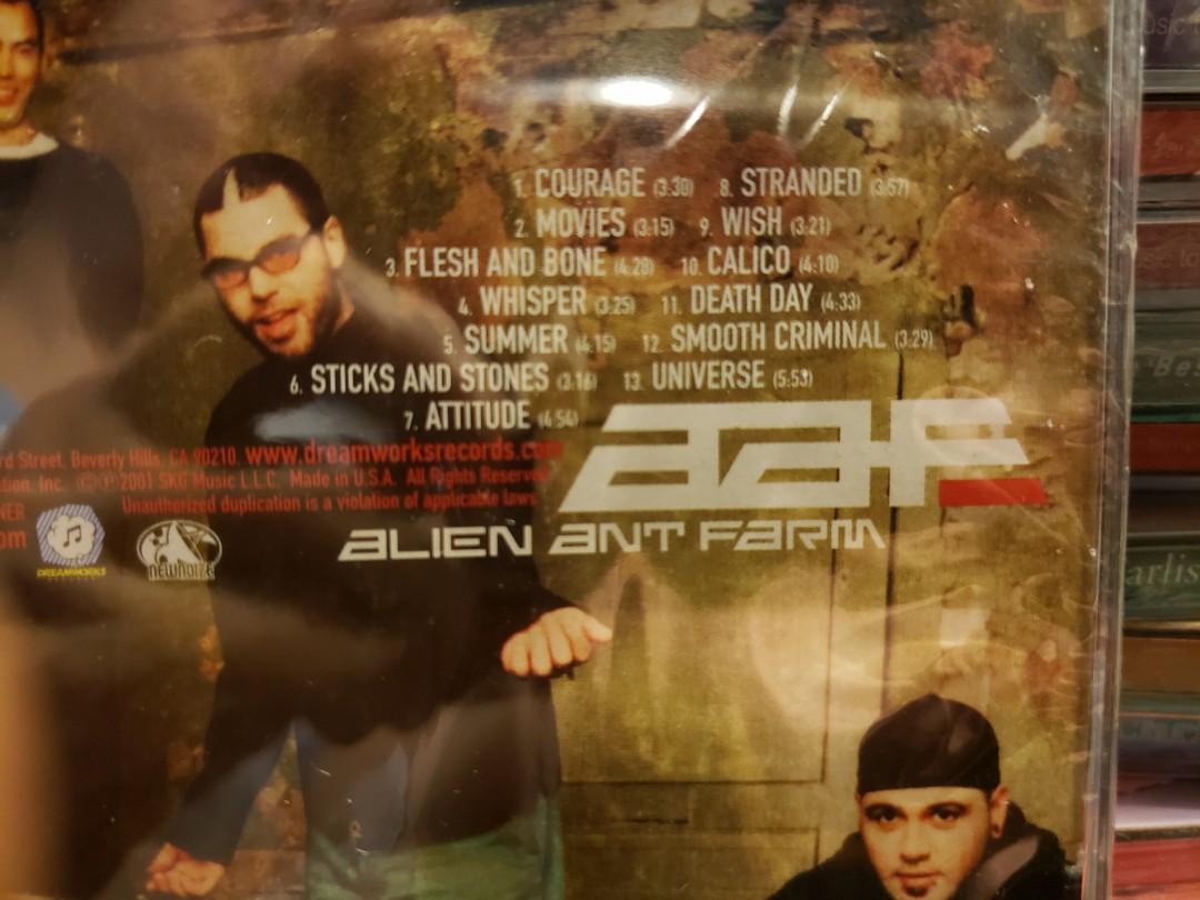 CD Alien Ant Farm - Anthology US press 美版, 全新, 興趣及遊戲, 收藏品及紀念品, 明星周邊 ...