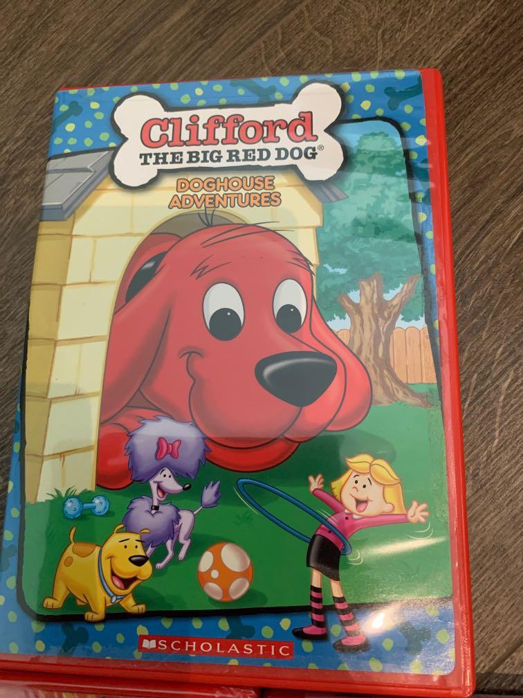 Clifford the Big Red Dog DVDs, 興趣及遊戲, 收藏品及紀念品, 明星周邊 - Carousell