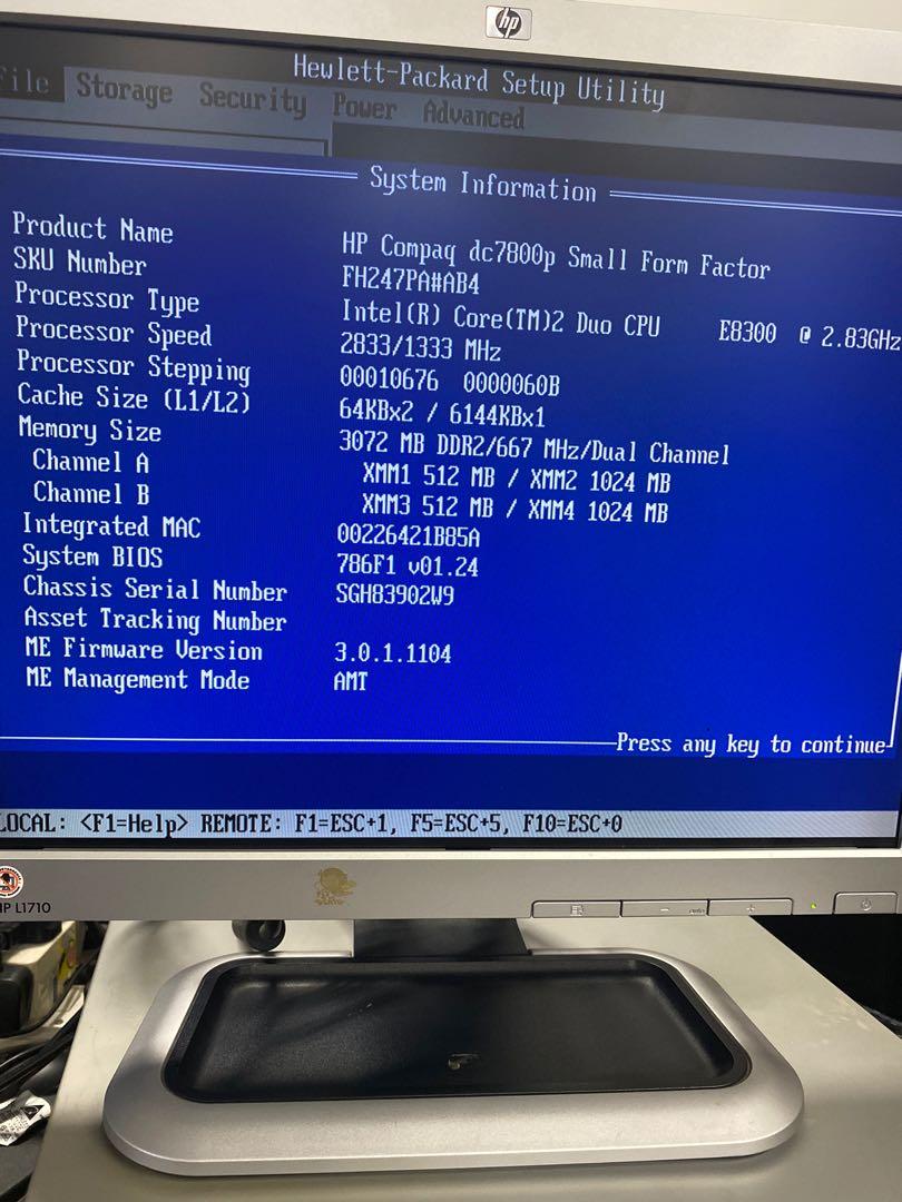 Compact desktop computer set, Electronics, Computers, Desktops on Carousell