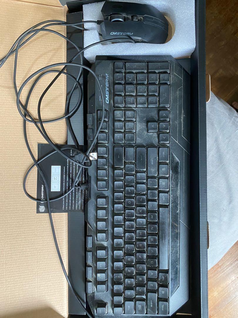 Cooler Master Keyboard and mouse, Computers & Tech, Parts & Accessories ...