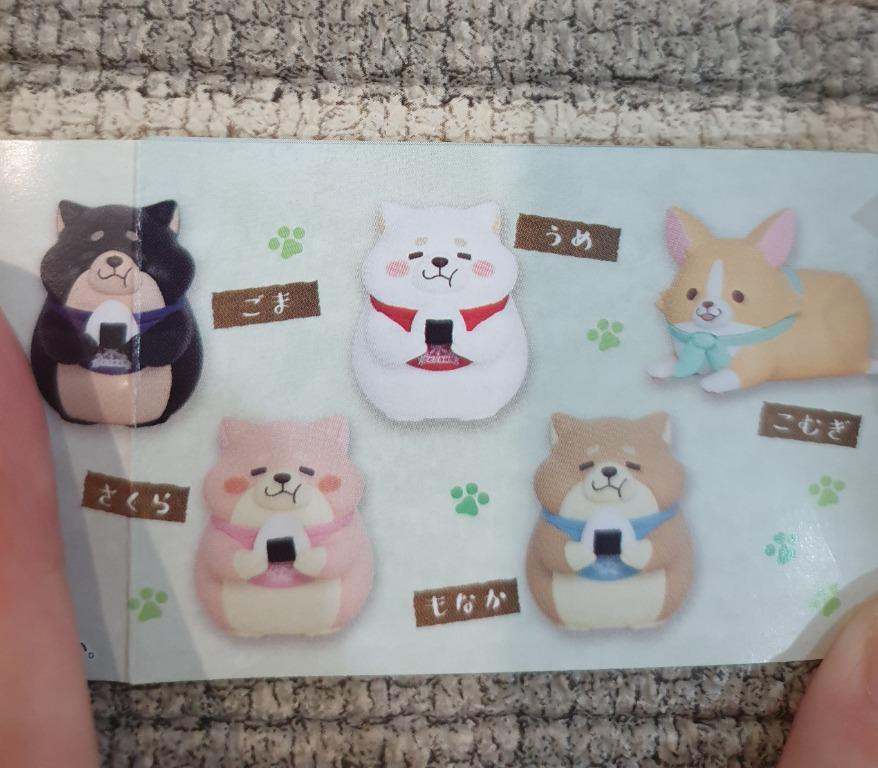 Corgi with a Loaf of Bread Gachapon Doggie Figurine, Hobbies & Toys ...