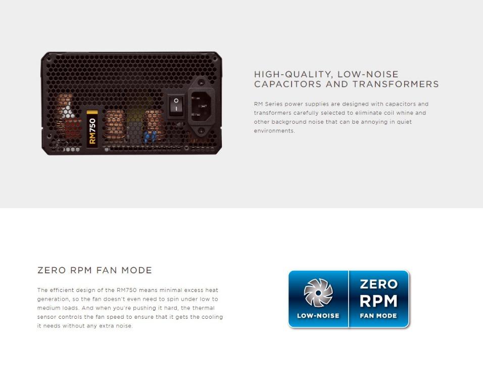CORSAIR RM700 PSU 80+ GOLD FULLY MODULAR POWER SUPPLY UNIT SKU CP ...