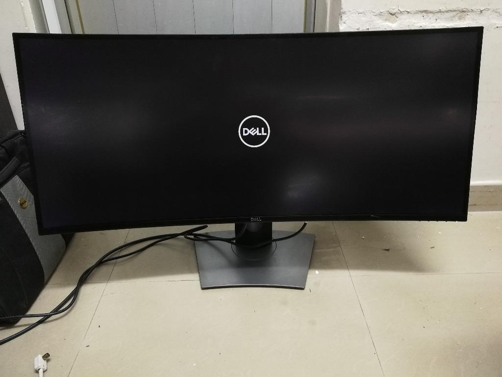 Dell 38吋 38inch U3818DW 21:9 曲面 有喇叭 電腦顯示器 monitor $8200, 電腦＆科技, 電腦周邊及配件 ...