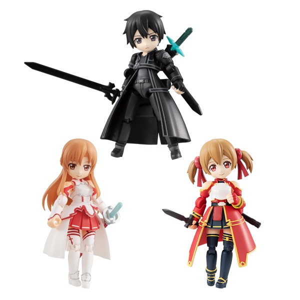 【新貨預訂】DESKTOP ARMY - 刀劍神域 Sword Art Online (一套3款) Sword Art Online (Set ...