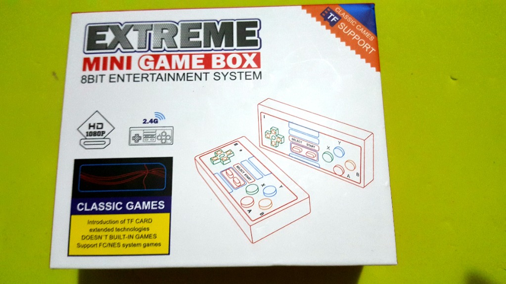 Extreme Mini Game Box (628 Games), Video Gaming, Video Game Consoles ...