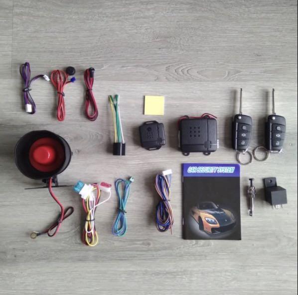 Flip Keys with Car Alarm System, Car Accessories, Accessories on Carousell
