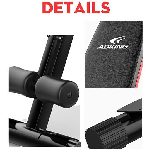 Foldable Gym Bench Adking Foldable Dumbbell bench workout bench weight ...