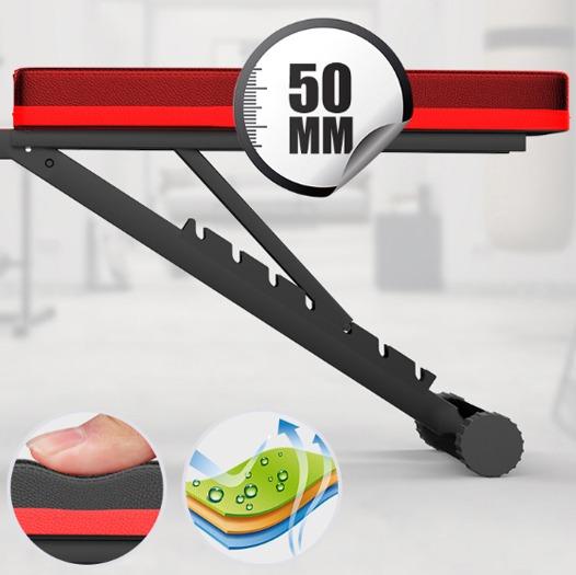 Foldable Gym Bench Adking Foldable Dumbbell bench workout bench weight ...