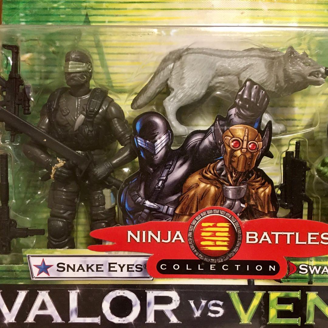 GI Joe Valor vs Venom SNAKE EYES / SWAMP RAT 3.75, 興趣及遊戲, 玩具 & 遊戲類 ...