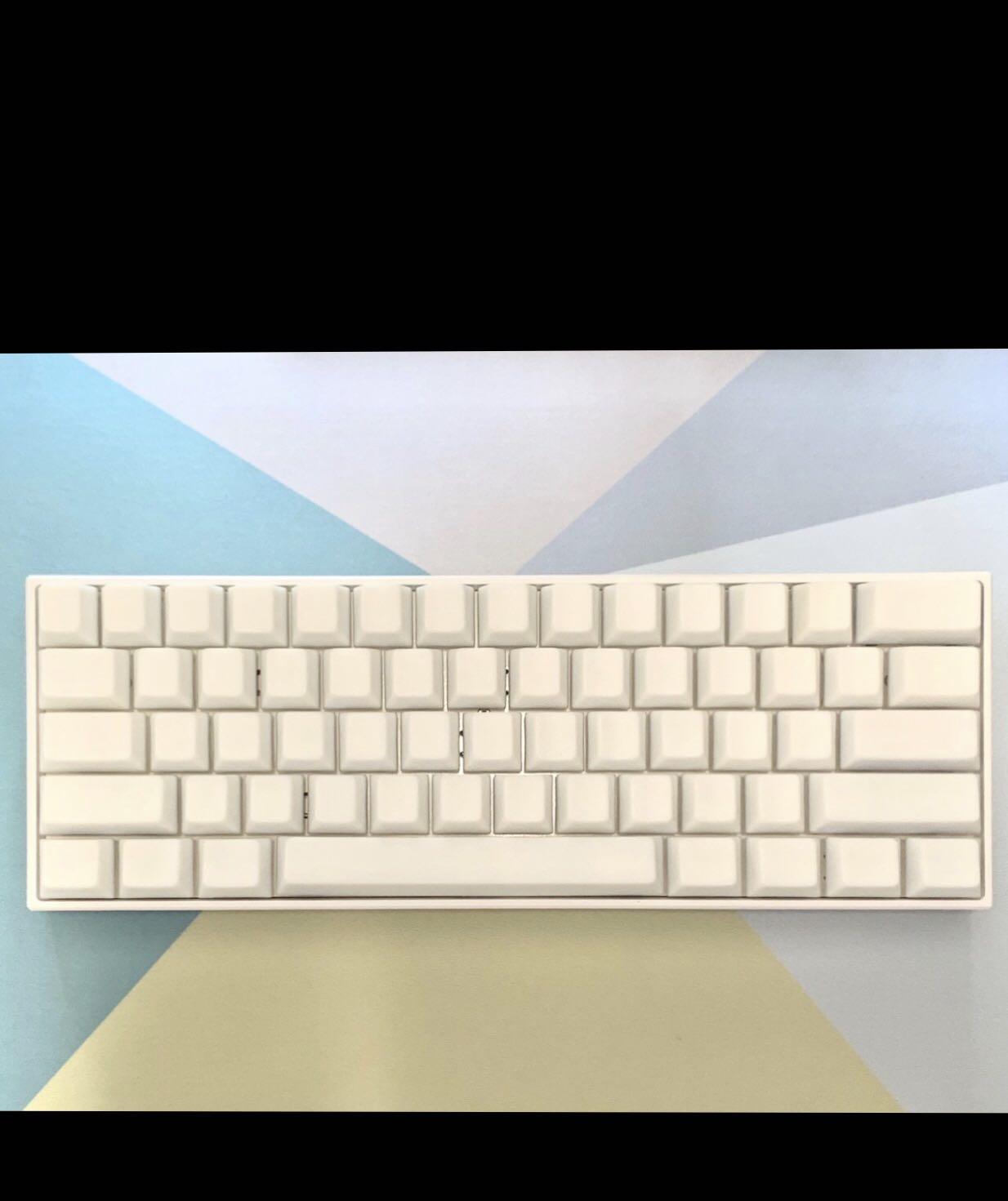 Silky Tofu PBT keycaps (enjoypbt)- RGB glow through, Computers & Tech ...