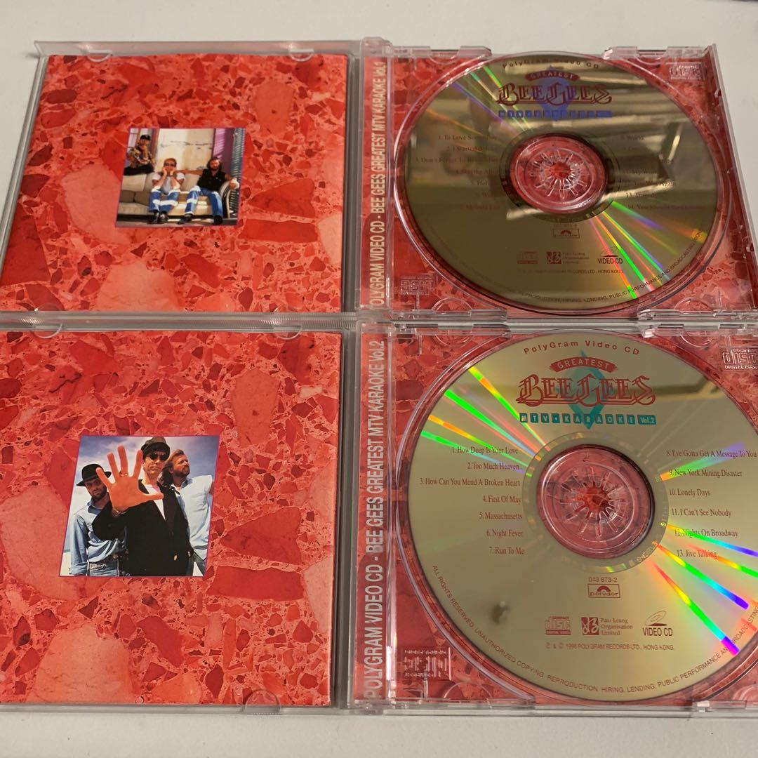 Greatest Hits Bee Gees MTV Karaoke 2 VCD, Hobbies & Toys, Music & Media ...
