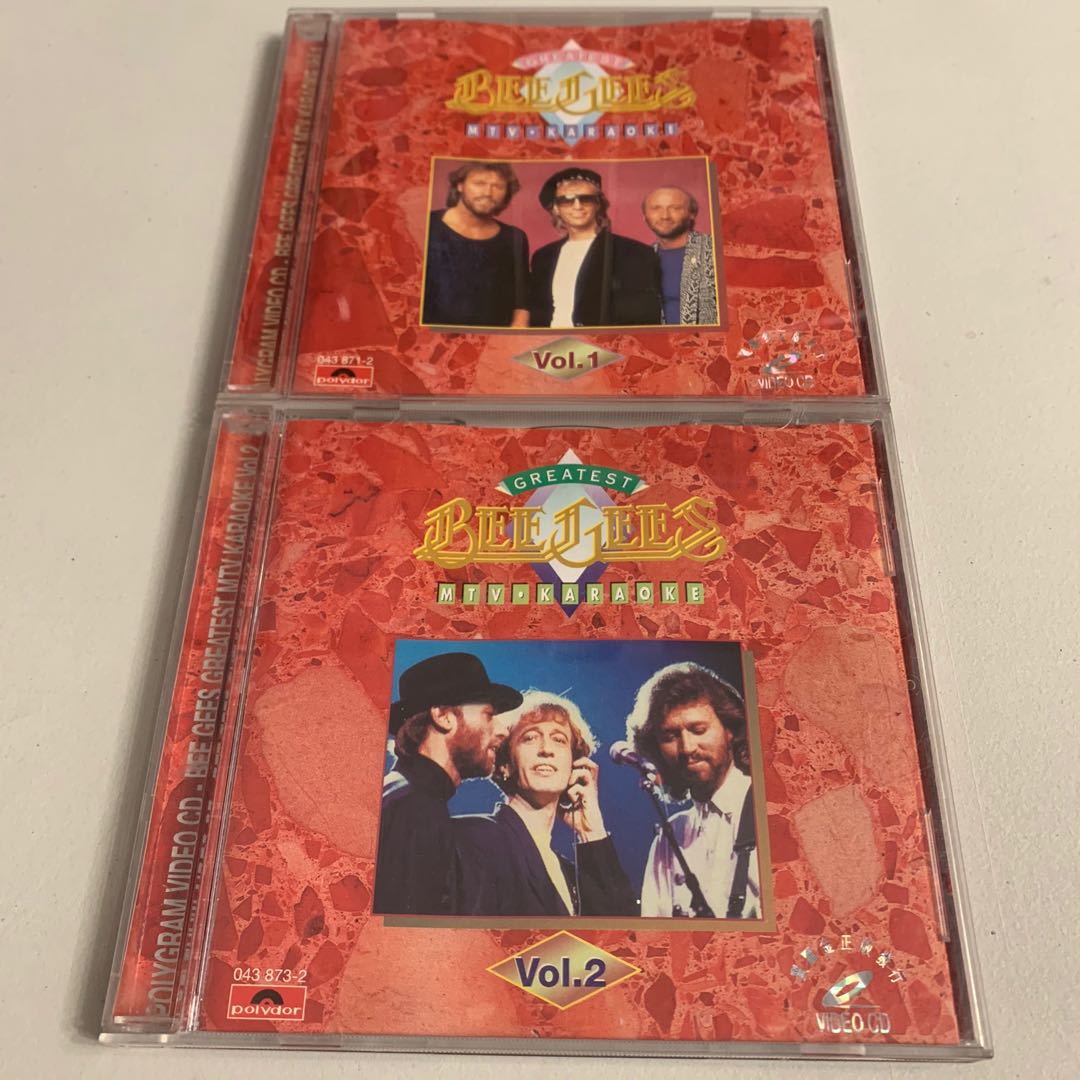 Greatest Hits Bee Gees MTV Karaoke 2 VCD, Hobbies & Toys, Music & Media ...