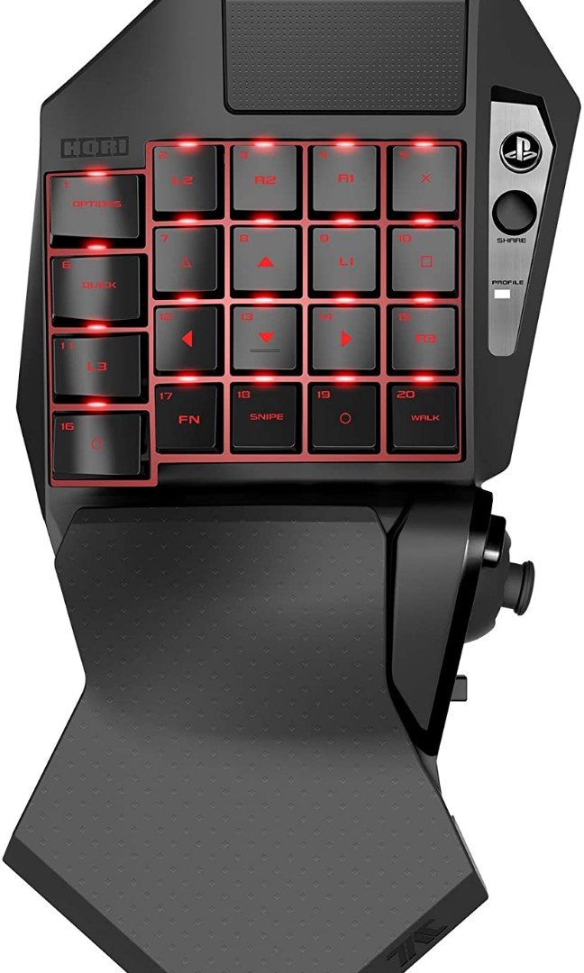 HORI PlayStation 4 TAC Pro Type M2 Programmable KeyPad and Mouse ...