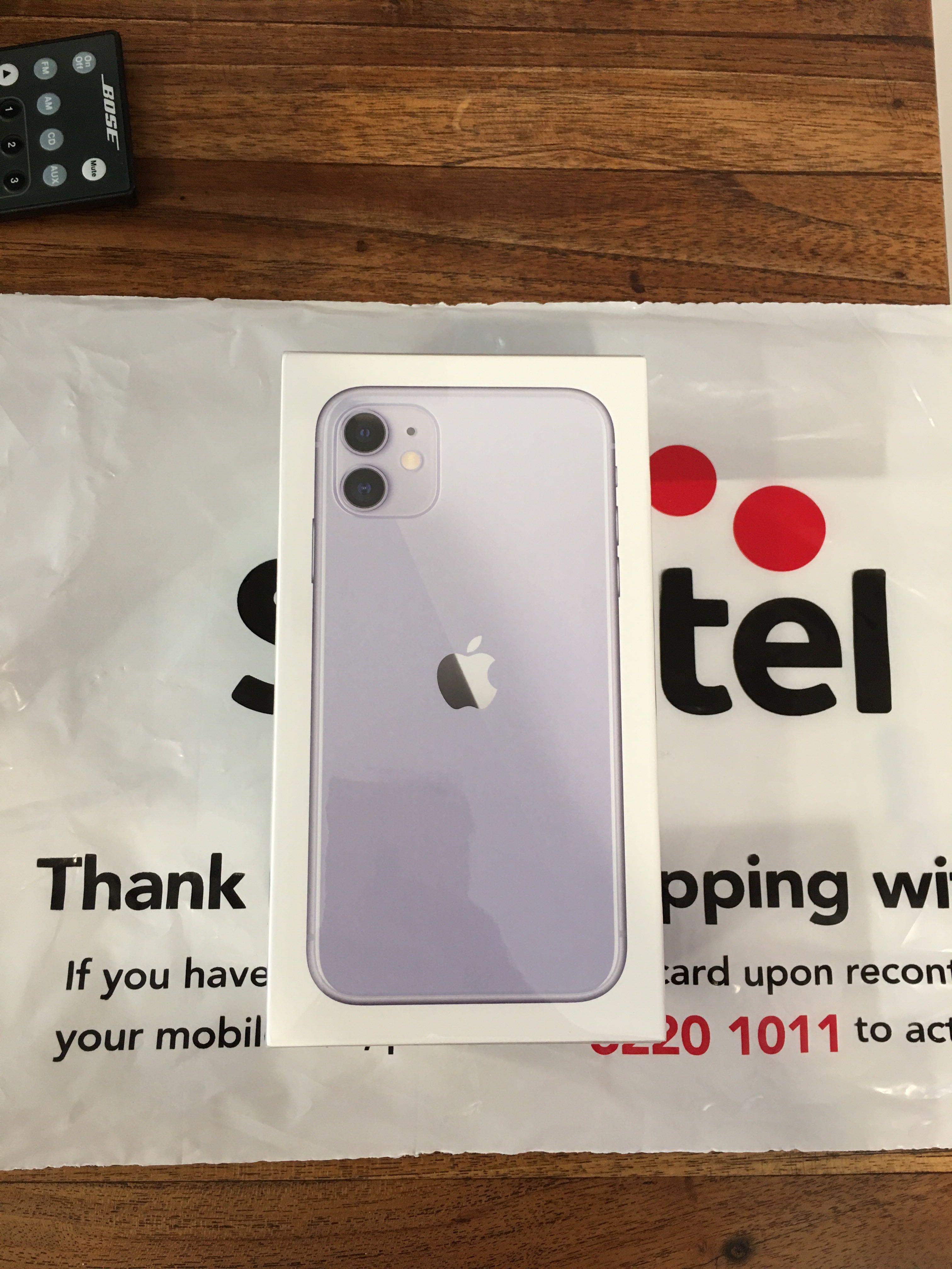 iPhone 11 128gb purple sealed, Mobile Phones & Gadgets, Mobile Phones ...