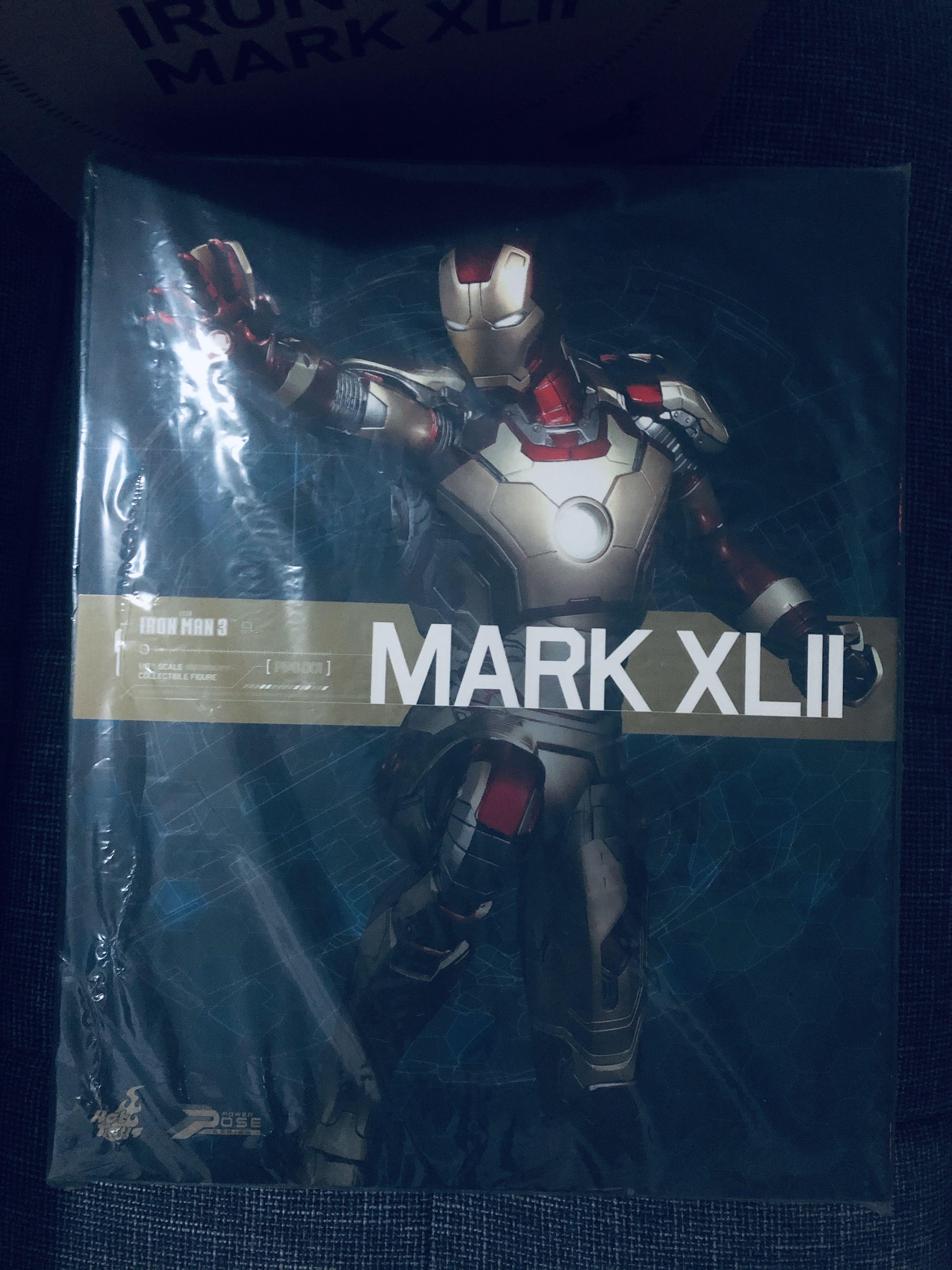 Iron man 3: Mark XLII (PPS 001) by Hot Toys, Hobbies & Toys ...