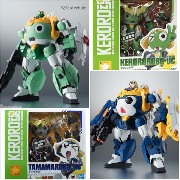 KERORO Damashii - Keroro Robo UC RM230 / Tamama Robo UC RM260 ...