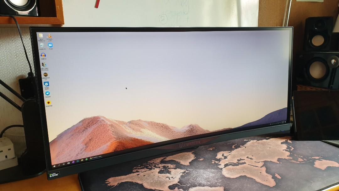 *MINT* Acer Predator X34A X34 34 inch GSYNC Ultrawide 3440 × 1440 100hz ...