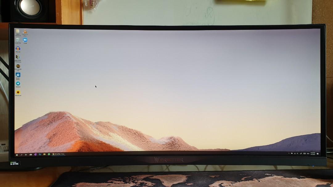 *MINT* Acer Predator X34A X34 34 inch GSYNC Ultrawide 3440 × 1440 100hz ...