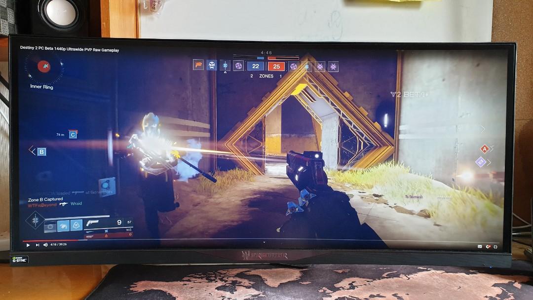 *MINT* Acer Predator X34A X34 34 inch GSYNC Ultrawide 3440 × 1440 100hz ...