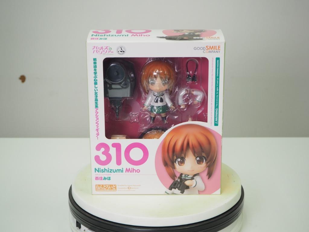 Nendoroid 310 黏土人 Nishizumi Miho 西村美穗 少女與戰車 GIRLS und PANZER, 興趣及遊戲, 玩具 ...