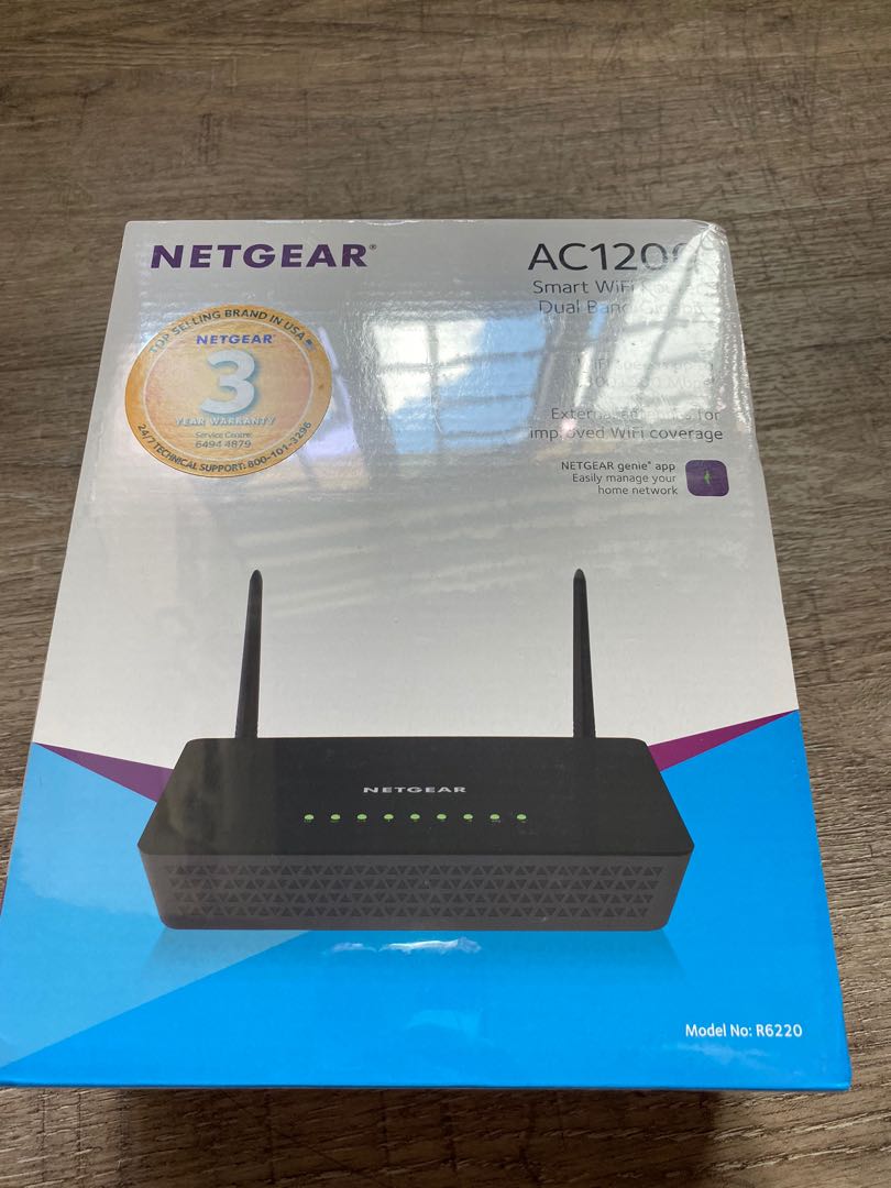 Netgear wifi router AC1200, Computers & Tech, Parts & Accessories ...