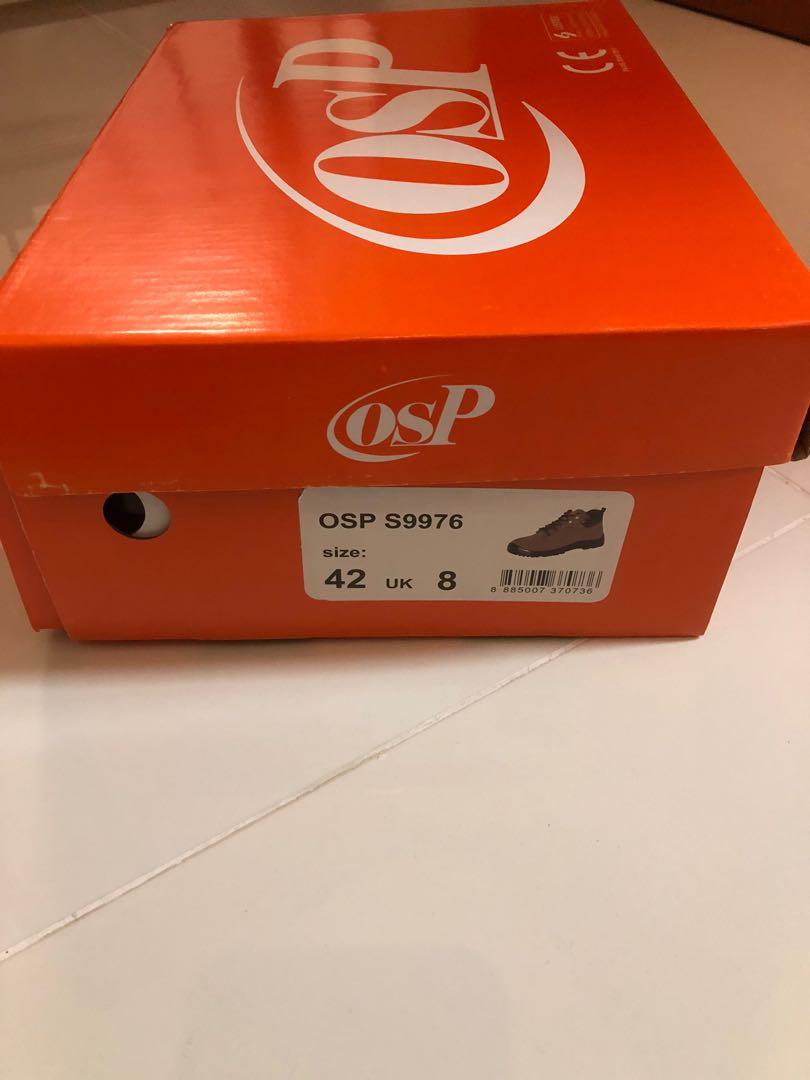 OSP Safety Boots, Men's Fashion, Footwear, Boots on Carousell