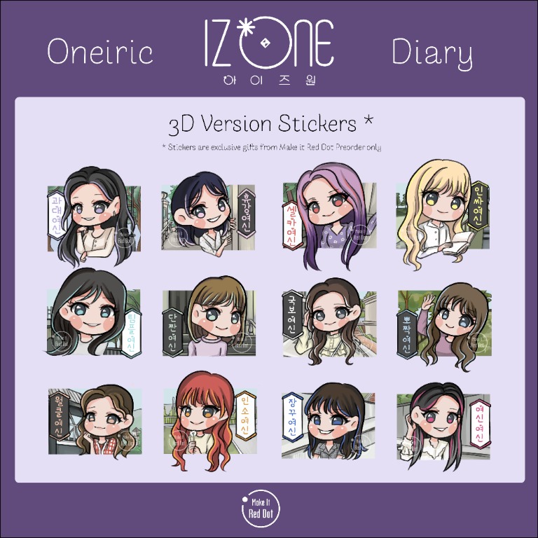 [PO] IZ*ONE IZONE Oneiric Diary Album Preorder Jang Wonyoung Miyawaki Sakura Jo Yuri Choi Yena ...
