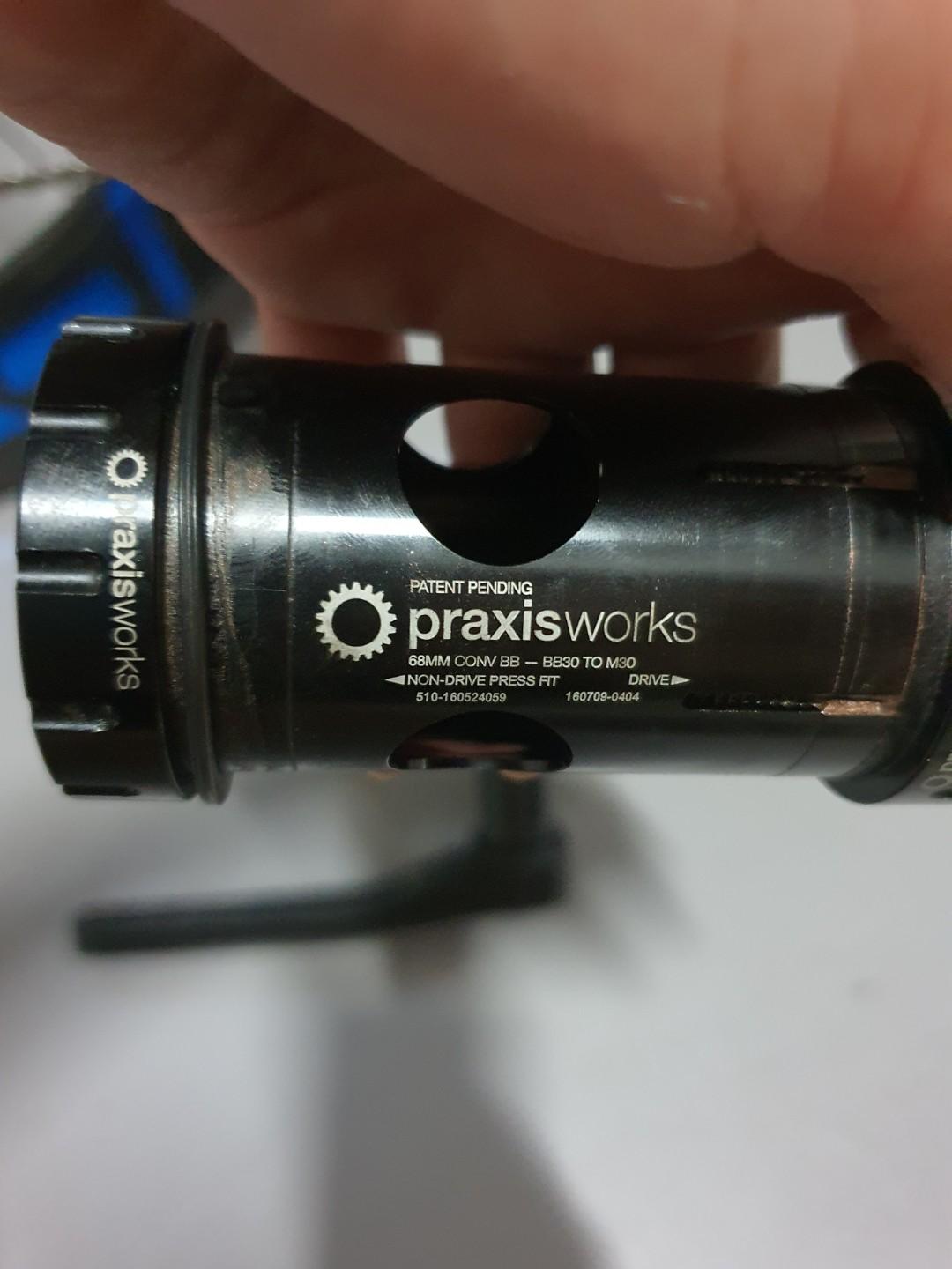 Praxis works crankset, Sports Equipment, Bicycles & Parts, Parts ...