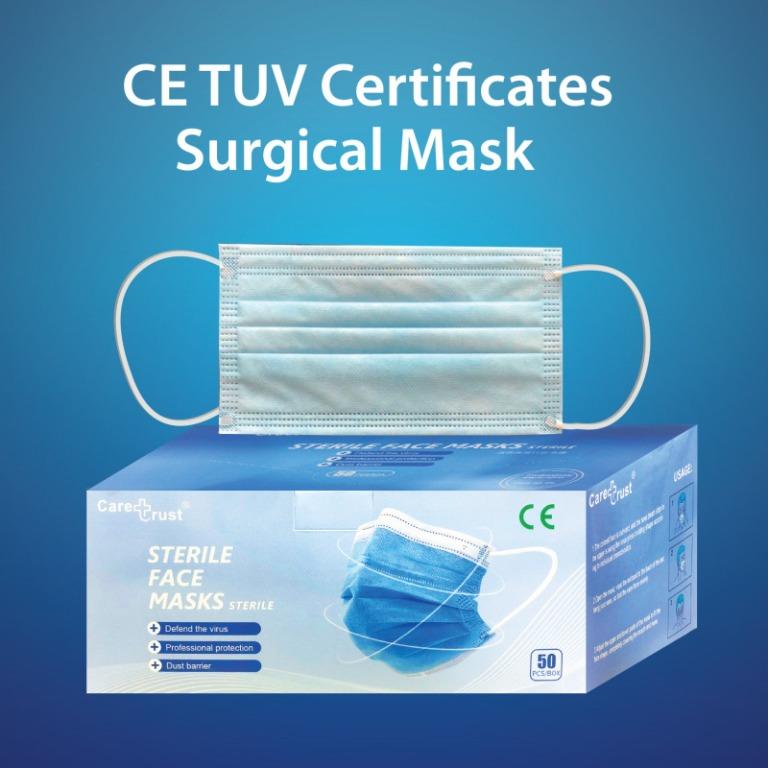 Premium CE TUV Certified Surgical Face Mask, Everything Else on Carousell