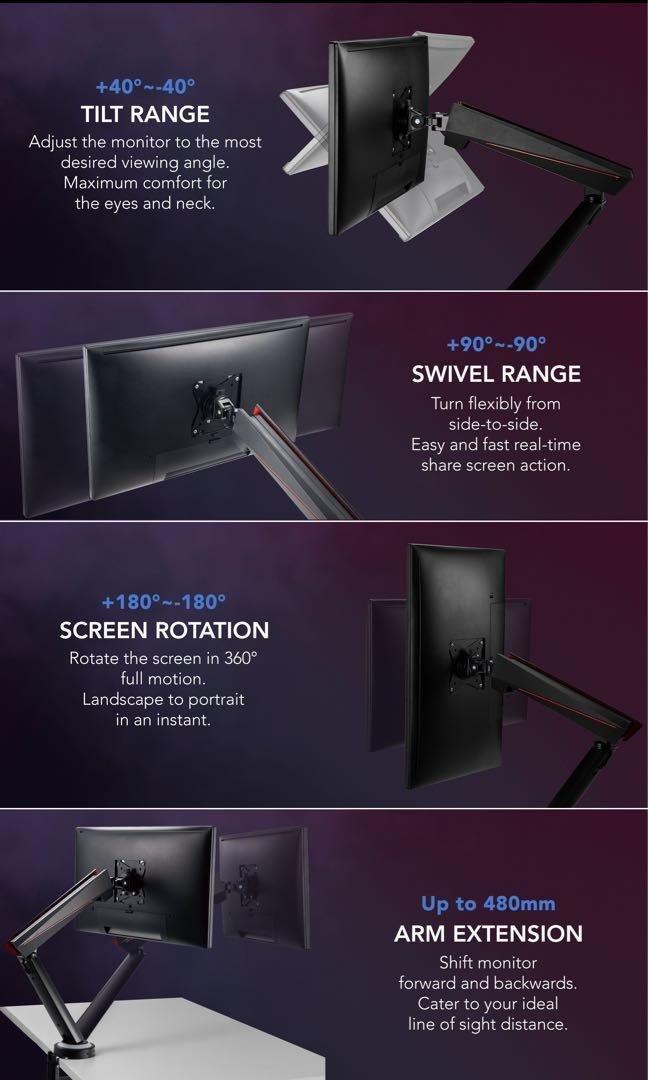 Prism + Latest Arc Neo Monitor Arm, Computers & Tech, Parts ...