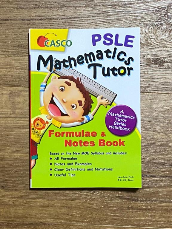 PSLE Mathematics Tutor (Formulae & Notes), Books & Stationery ...