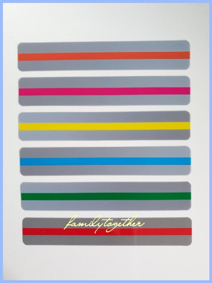 Reading Guide Strips (set of 6), Books & Stationery, Stationery on ...