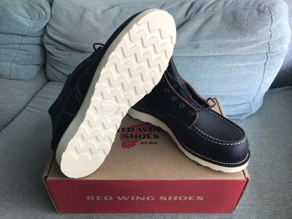 Red Wing 8849 Black 6’ Moc Boot, Men's Fashion, Footwear, Boots on ...