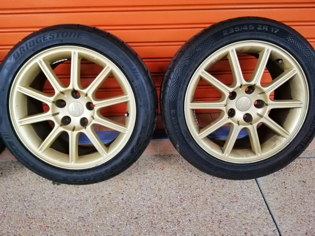 RIM SUBARU IMPREZA V9 STI GDB ENKEI 17 PCD 114 8jj, Auto Accessories on ...