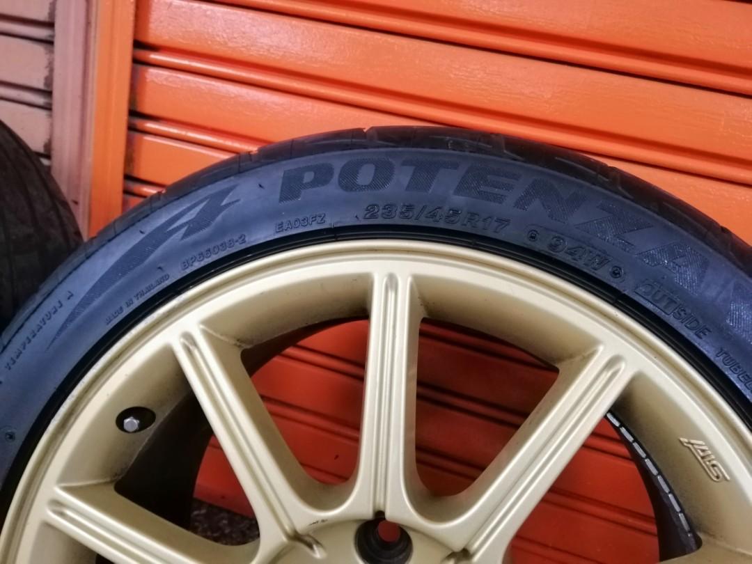 RIM SUBARU IMPREZA V9 STI GDB ENKEI 17 PCD 114 8jj, Auto Accessories on ...