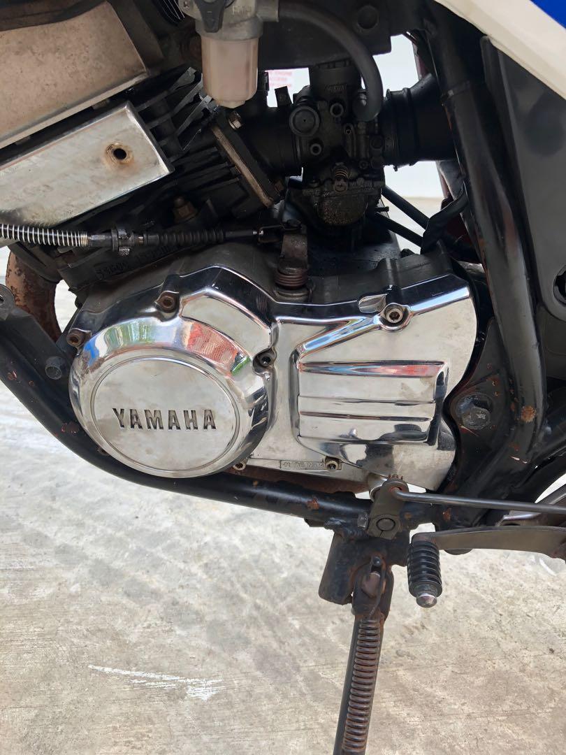 Rxz engine casing chrome, Motorcycles, Motorcycle Accessories on Carousell