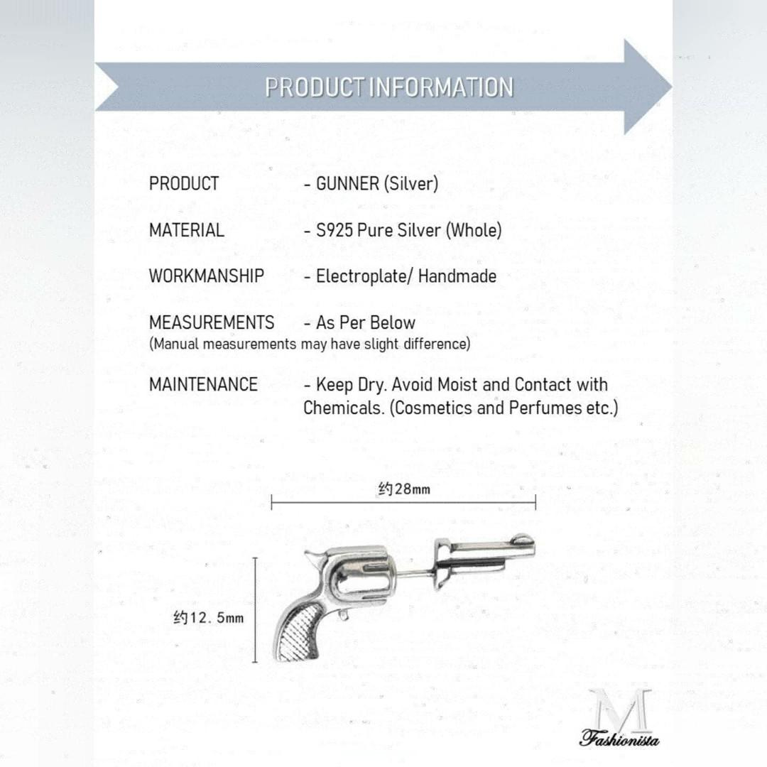 S925 PURE SILVER (GUNNER), Women's Fashion, Jewelry & Organisers ...