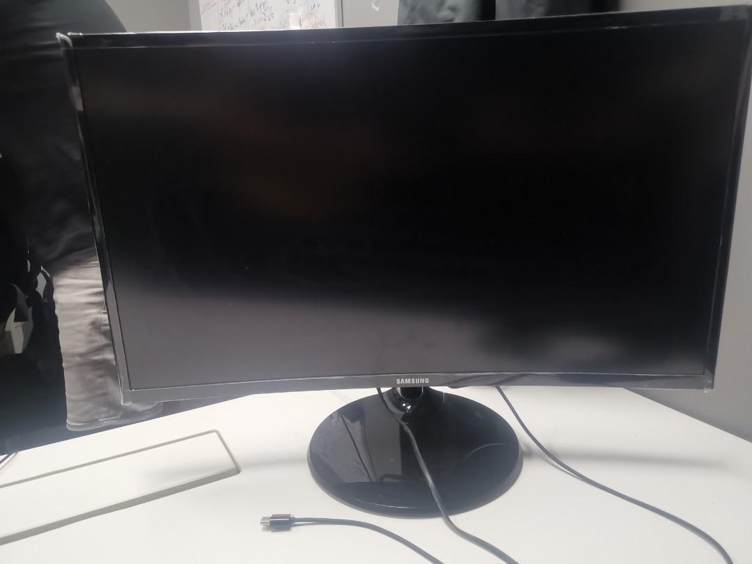 Samsung C27f390 Curved LED monitor, Computers & Tech, Parts ...