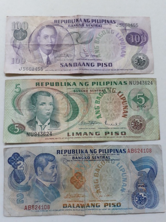 SET OF OLD PHILIPPINE CURRENCY, Hobbies & Toys, Memorabilia ...