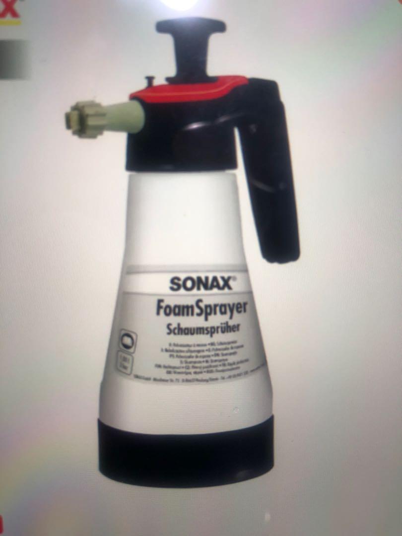 Sonax foam Sprayer at onky $78, Car Accessories, Accessories on Carousell