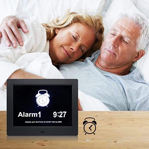 SSA [2019 Newest Version] Dementia Clock,Digital Day Calendar Alarm ...