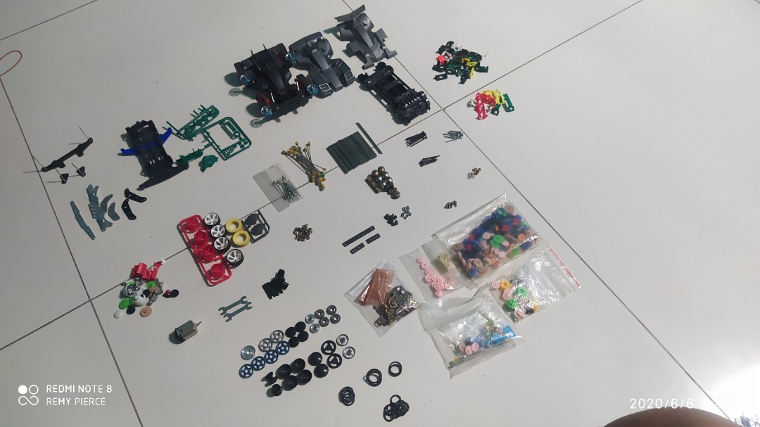 Tamiya m4wd,street mini parts clear, Hobbies & Toys, Toys & Games on ...