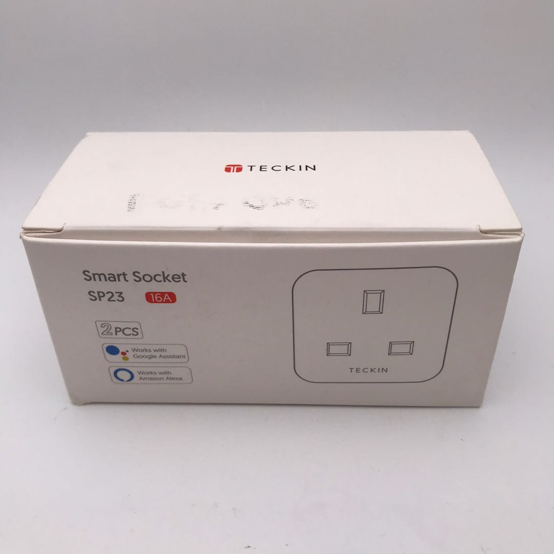 Teckin Smart Plug 13A WiFi Socket SP23 2-Pack, TV & Home Appliances ...