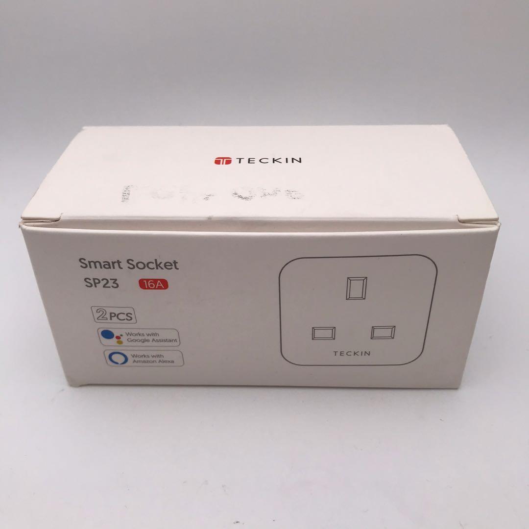 Teckin Smart Plug 13A WiFi Socket SP23 2-Pack, TV & Home Appliances ...