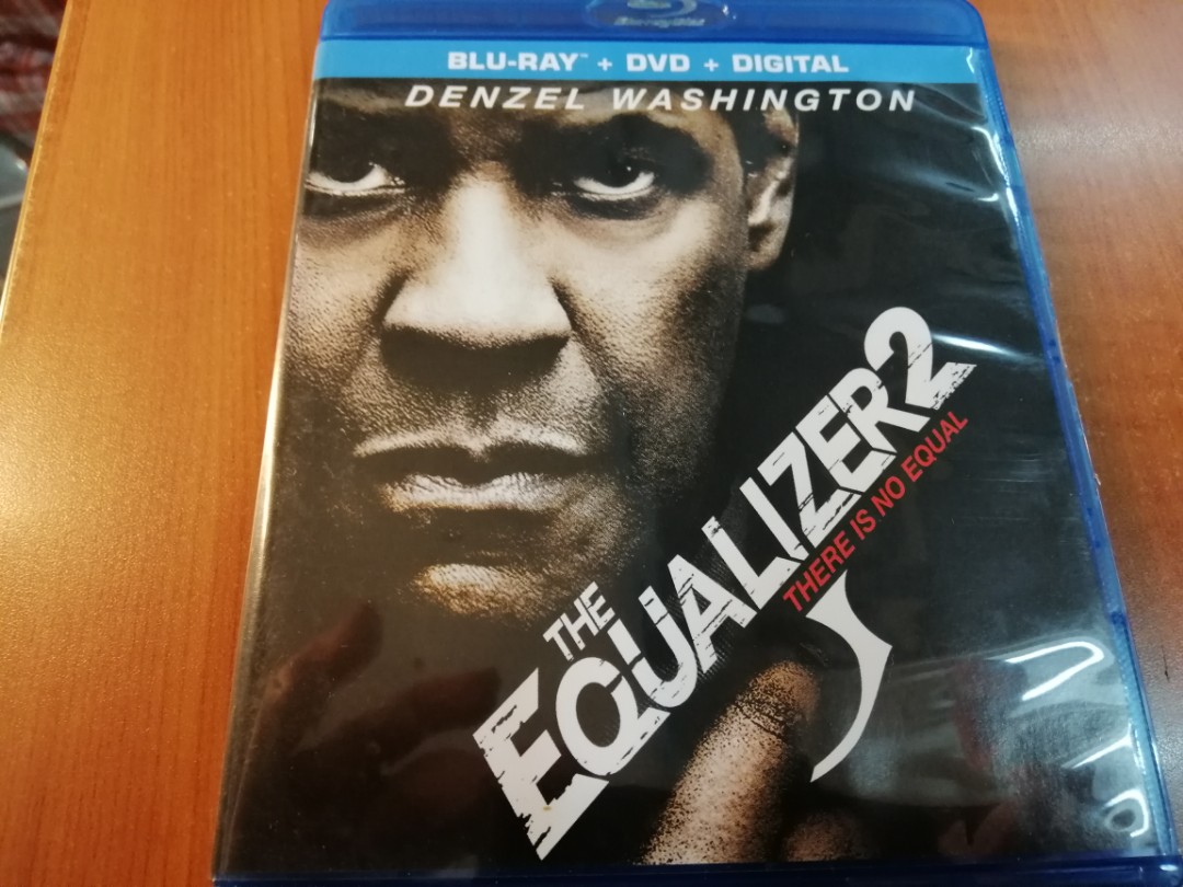 The Equalizer 2 Denzel Washington Blu-ray+ DVD 藍光 双碟 原裝正版 英文字幕, 興趣及遊戲 ...