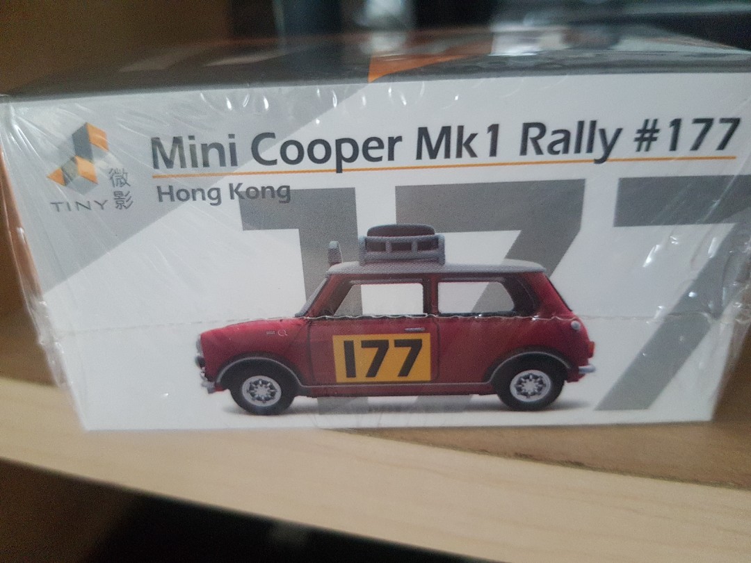 Tiny mini cooper mk1 rally #177, Hobbies & Toys, Toys & Games on Carousell
