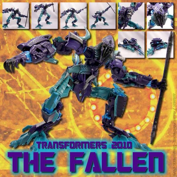 Transformers rotf hftd the fallen removable mask show me ur face ...